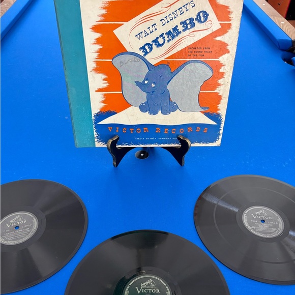 Walt Disney | Media | Dumbo Vinyl Record Set Rare Exc Condition Walt ...